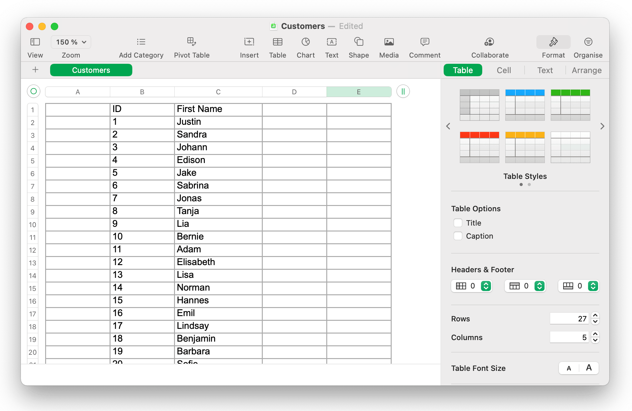 Genderize Names In A Numbers Spreadsheet Gender API Determines The Genderize Names In A Numbers Spreadsheet Gender API Determines The
